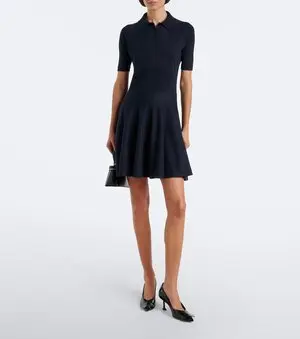 Givenchy Cotton And Silk-blend Polo Dress