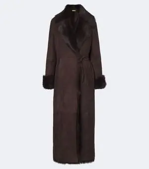 Nour Hammour Joni Shearling Jacket - Brown