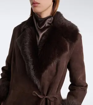 Nour Hammour Joni Shearling Jacket