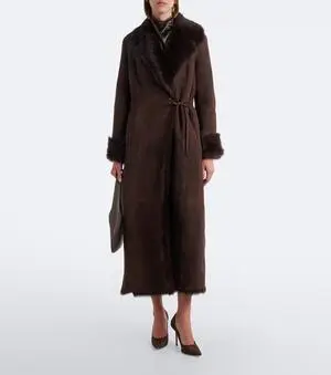 Nour Hammour Joni Shearling Jacket