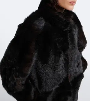 Nour Hammour Blaise Shearling Coat