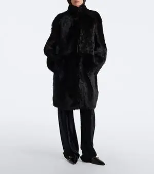 Nour Hammour Blaise Shearling Coat