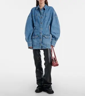Attico Denim Minidress