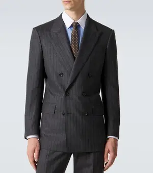 TOM FORD Herringbone Wool Blazer