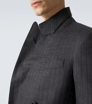 TOM FORD Herringbone Wool Blazer
