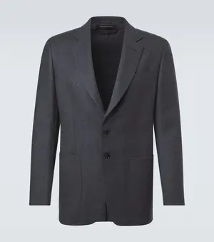 TOM FORD Wool-blend Cardigan - Grey