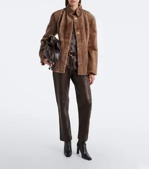 Nour Hammour Elsa Shearling Jacket