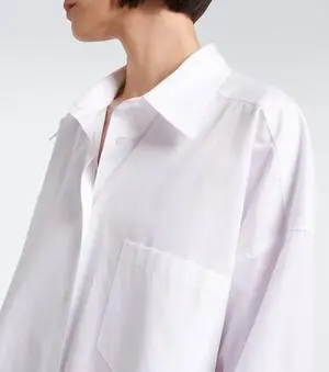 MAISON MARGIELA Oversized Cotton Poplin Shirt