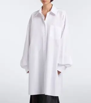 MAISON MARGIELA Oversized Cotton Poplin Shirt