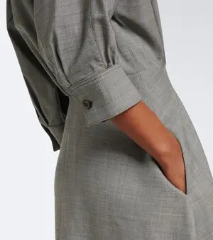 Altuzarra Eleanor Wool Midi Dress