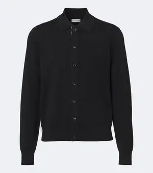 Burberry Wool-blend Cardigan - Blue