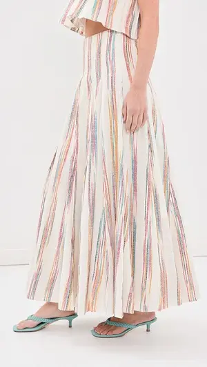 Rosie Assoulin Million Pleats Skirt
