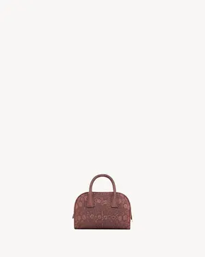 Saint Laurent Sac De Jour Boston In Lizard – In Red