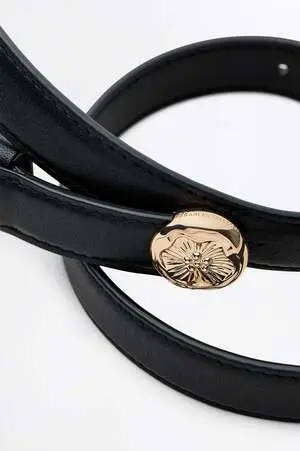 Scanlan Theodore The Poppy Sphere Belt 2 - Black