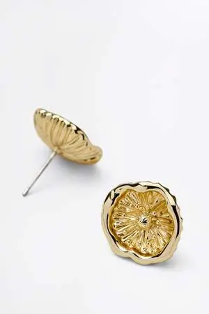 Scanlan Theodore Poppy Studs - Light.gold