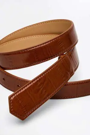 Scanlan Theodore The Minimal Belt Babiche 2.5 - Brandy