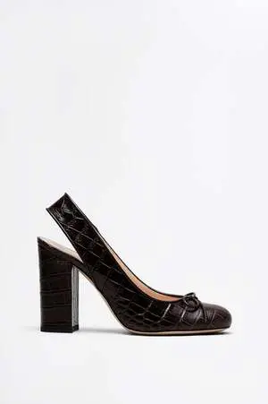 Scanlan Theodore Ballerina Slingback 9.5 - Mogano