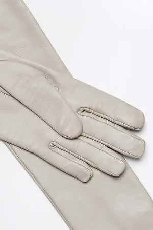 Scanlan Theodore Scanlan Theodore US Leather Opera Gloves Sable