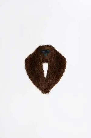 Scanlan Theodore Faux Fur Collar - Spice