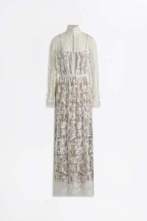 Scanlan Theodore Lace Maxi Dress