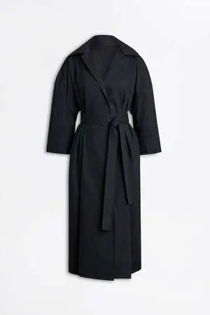 Scanlan Theodore Parachute Reversible Shirt Dress - Black