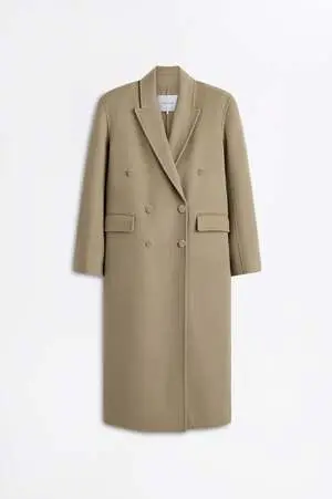 Scanlan Theodore Wool Double Vent Coat - Trench