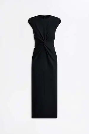 Scanlan Theodore Milano Turban Pencil Dress - Black