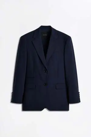 Scanlan Theodore Relaxed Tailored Jacket - Navy