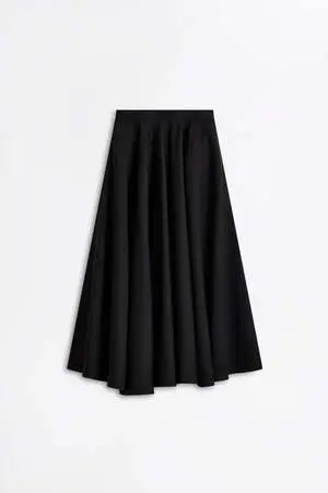 Scanlan Theodore Technical Midi Skirt - Black