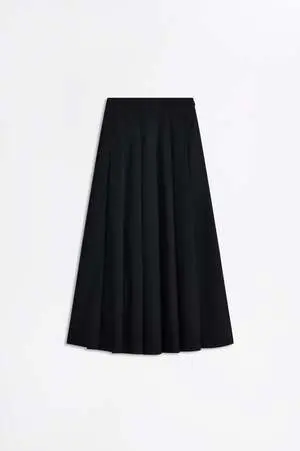Scanlan Theodore Soft Pleat Skirt - Black