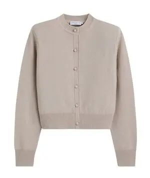 Scanlan Theodore Cashmere Shoulder Pad Cardigan - Tuile