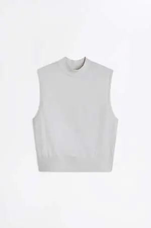 Scanlan Theodore Tinsel Sleeveless Tank - Chalk