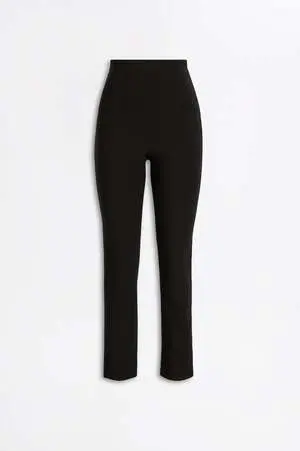 Scanlan Theodore Italian Highwaist Slim Trouser - Black