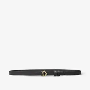 Fendi Ff Diamonds Belt - Black