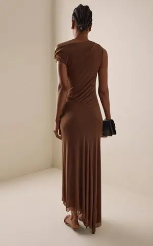 Staud Amaris Chiffon Maxi Dress