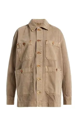 SLVRLAKE Oversized Denim Worker Jacket