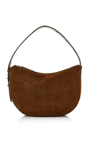 Staud Staudsuede Shoulder Bag - Brown