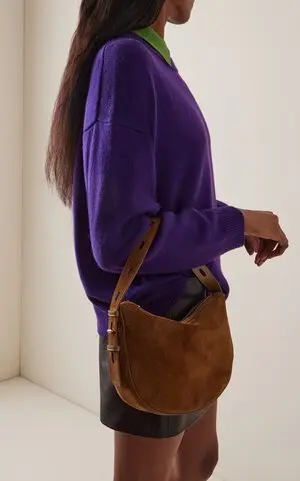 Staud Staudsuede Shoulder Bag
