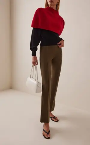 HIGH SPORT Selma Wool-cashmere Shrug