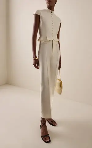 DESTREE Amoako Smart Satin Top - White