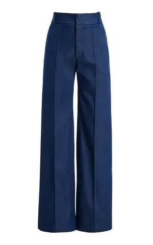 DESTREE High-rise Wide-leg Jeans