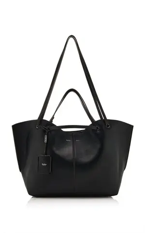Max Mara Leather Shoppning Bag - Black