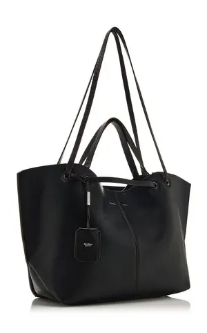 Max Mara Leather Shoppning Bag - Black
