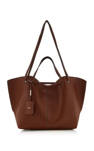 Max Mara Leather Shoppning Bag - Brown
