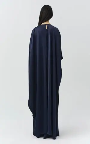 Simkhai Izel Satin Cape Gown