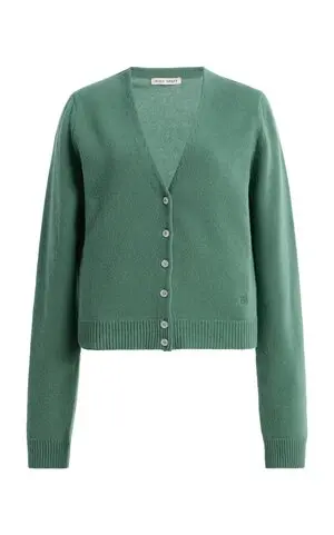 HIGH SPORT Wool-cashmere Cardigan - Green