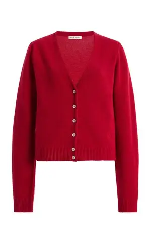 HIGH SPORT Wool-cashmere Cardigan - Red