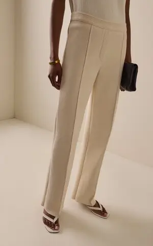HIGH SPORT Evie Corduroy Straight-leg Pants