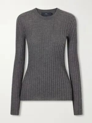Arch4 Ribbed Cashmere Pullover