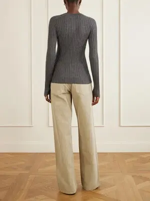 Arch4 Ribbed Cashmere Pullover